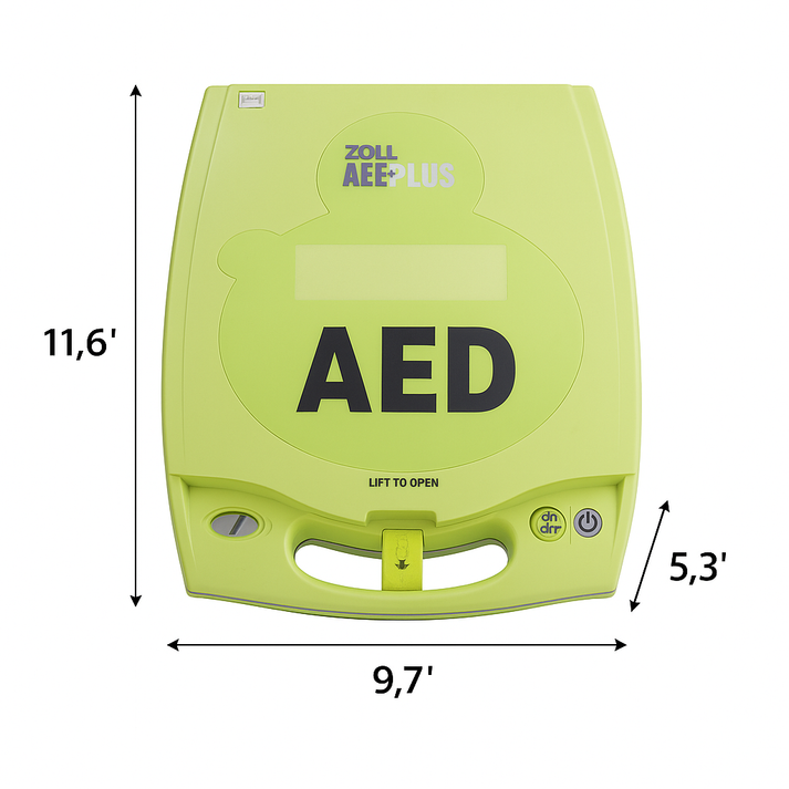 ZOLL AED Plus (Fully Automatic) – Jase Medical